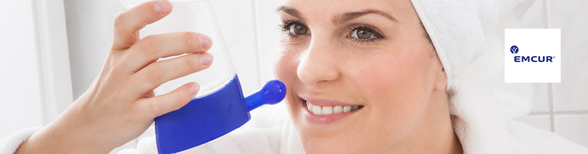 Emsan Nasendusche & Nasenspray - damit die Nase frei wird - PureNature